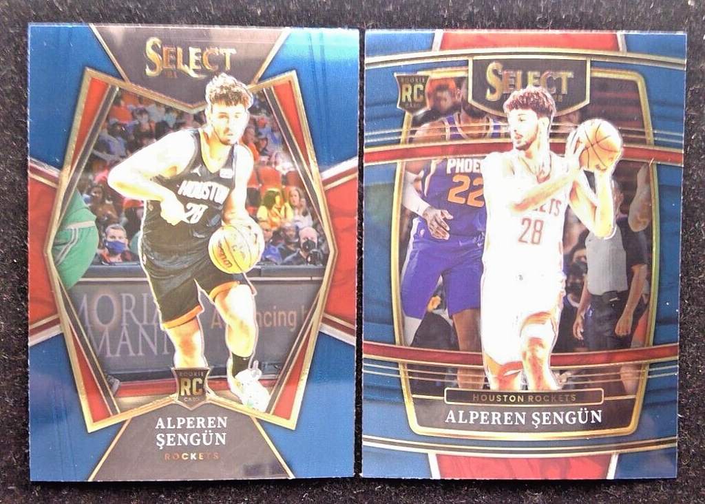 2021-22 Select Alperen Sengun 2-Card RC Lot - Premier & Concourse ...