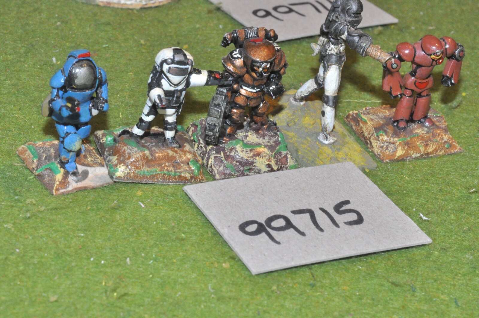 25mm sci fi / ground zero - 5 alien warriors - (99715) | eBay