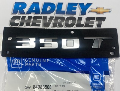 NEW GM OEM PLATE- GENERAL MOTORS GMC 84983508 | eBay