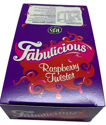 1kg FABULICIOUS RASPBERRY TWISTER RED LIQUORICE LICORICE RJs WONKA BULK ...