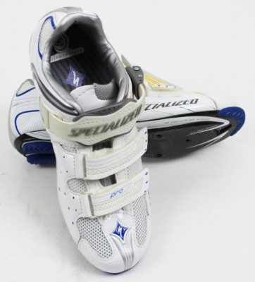 SPECIALIZED Pro Road Women's Cycling Shoes White / Blue, 36 EU / 6 US ...