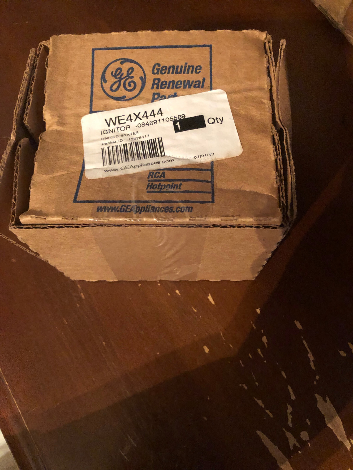 Ge General Electric Hotpoint Gas Dryer Round IGNITOR Igniter Glow Bar ...