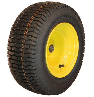 New 16x6.50-8 ATW Turf Tire on John Deere Lawn Tractor Front Rim ...