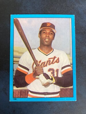 1982 Topps Baseball Stickers Larry Herndon Card # 109 Giants Sticker | eBay