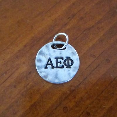 AEPhi ALPHA EPSILON PHI Sisters Are Forever PENDANT CHARM Greek ...