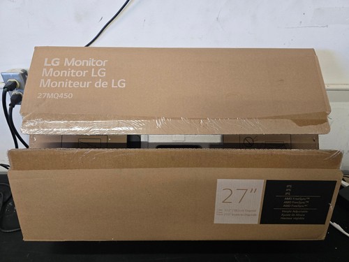 LG 27MQ450-B.AUS 27" Full HD (1920 x 1080) 75Hz LED Monitor ...