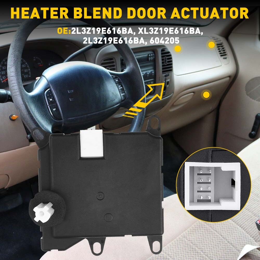 Fit For Ford F-150 Heater Blend Door Actuator 1997-2003 | 2L3Z19E616BA ...