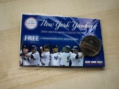 New York Yankees 2004 Medallion Collection Brand New Sealed - New York ...