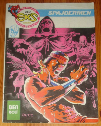 Spider-Man / The Punisher / 1st Tarantula / Eks almanah 359 / Yugoslavia 1983 | eBay