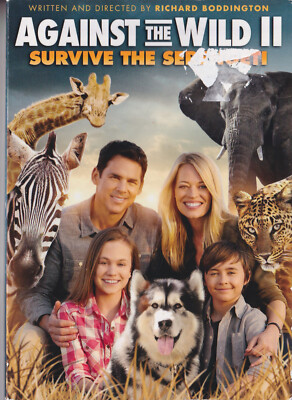 AGAINST THE WILD II Survive The Serengeti (DVD 2016) NEW SEALED Region ...