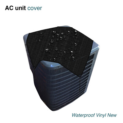 Outside Air Conditioner Mesh Cover Waterproof Winter AC Compresser ...