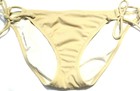 WOMEN'S MEDIUM BEIGE SWIM BOTTOMS Swimsuit String Bikini Bottoms | eBay