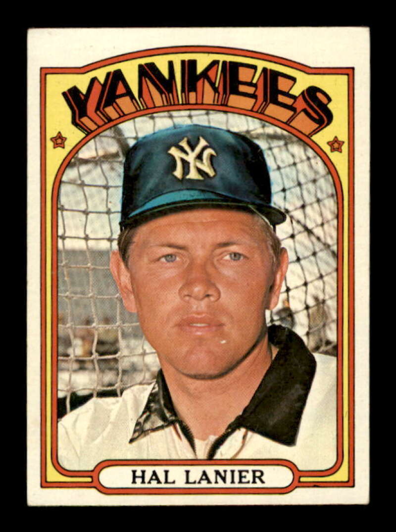 1972 Topps #589 Hal Lanier EX/EX+ Yankees 560723 | eBay