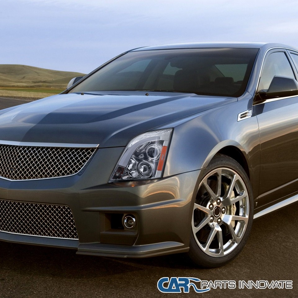 Fits 2008-2014 Cadillac CTS Projector Headlights Switchback Sequential ...