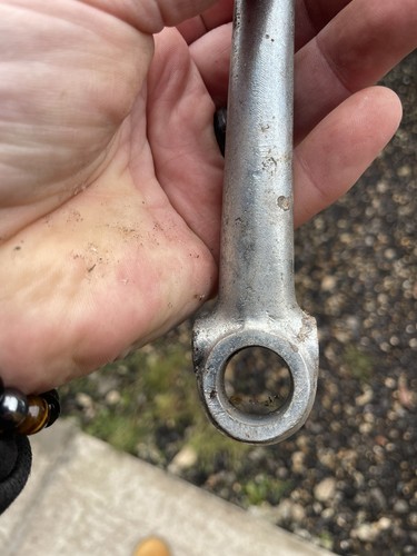 Vintage Motorcycle Rigid Kickstart Lever Very Good Used Original Part ...