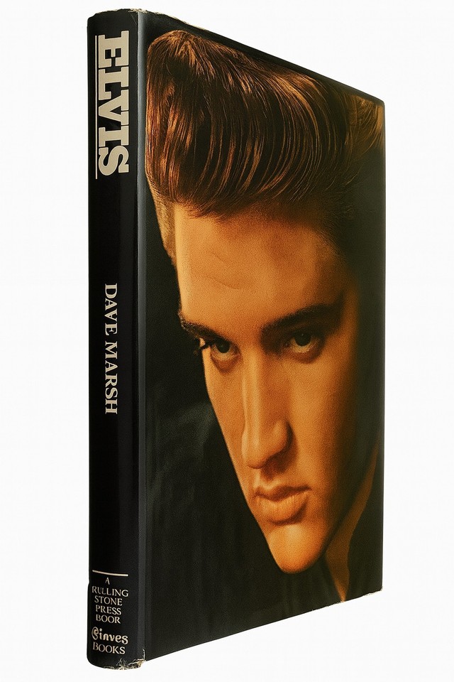 Elvis Presley Biography Hardcover (1982) Dave Marsh – Vintage Rock ...
