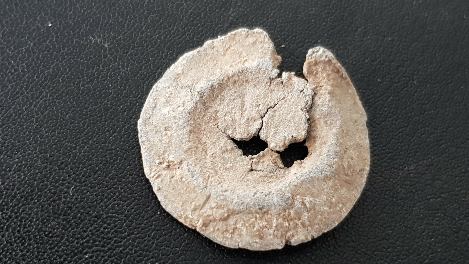 Very rare Medieval lead button in as found condition found in England ...