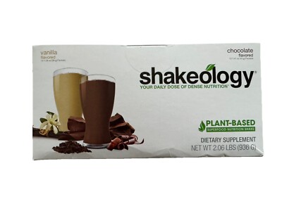Shakeology Chocolate Vanilla 24 Packets Beachbody Sealed | eBay