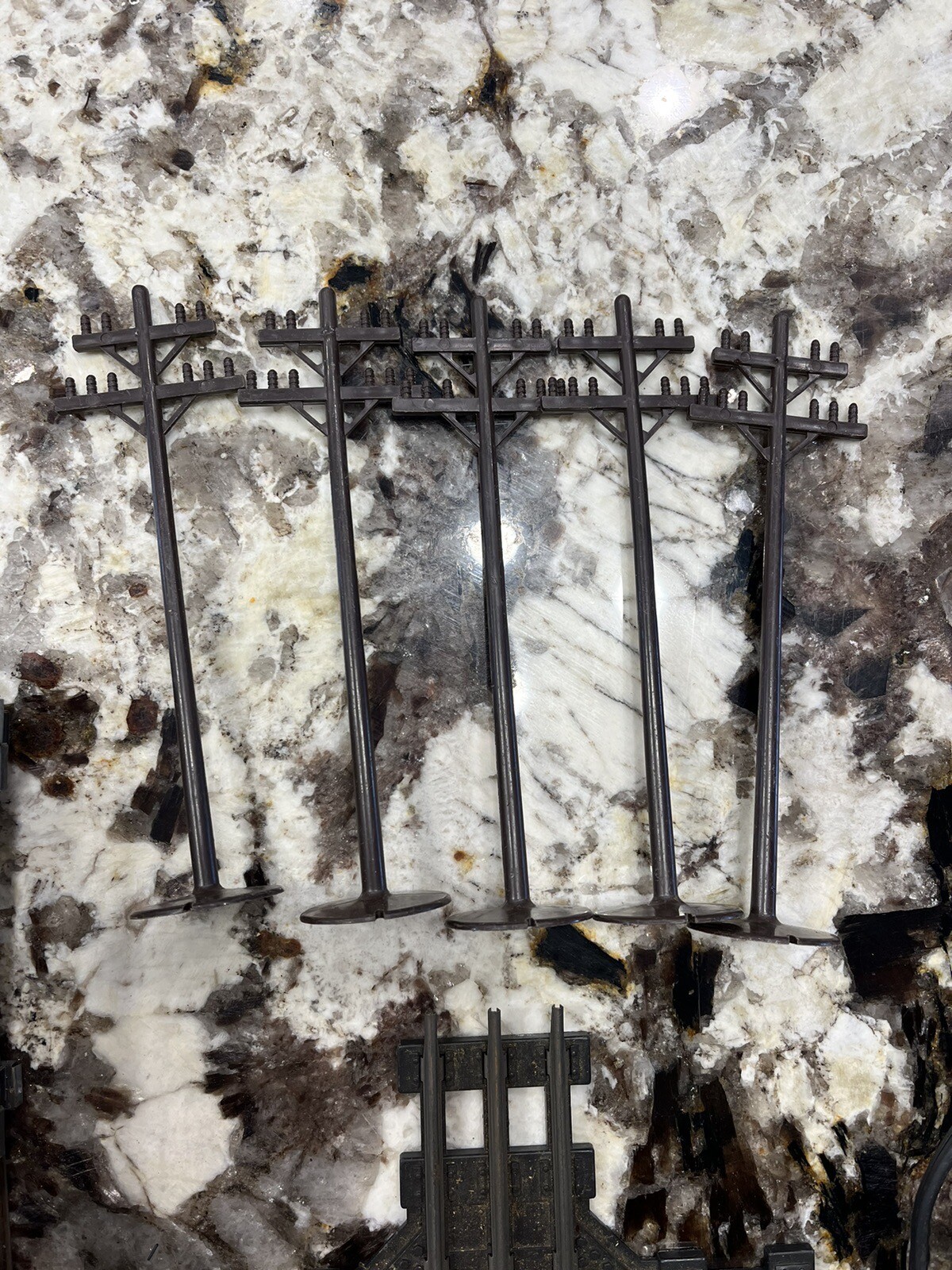 81 Piece MARX Train Track O27 Gauge 3-Rail-Switches-Transformers ...