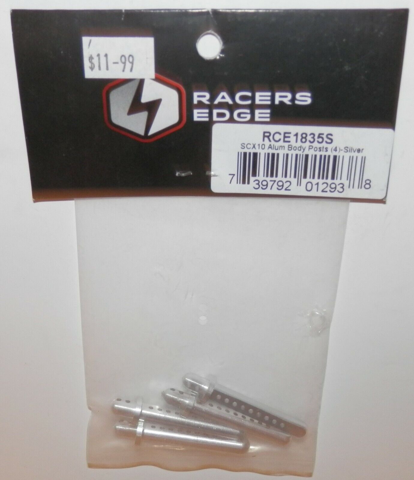 Racers Edge SCX10 Aluminum Body Posts (4)(Silver) #RCE1835S NIP | eBay