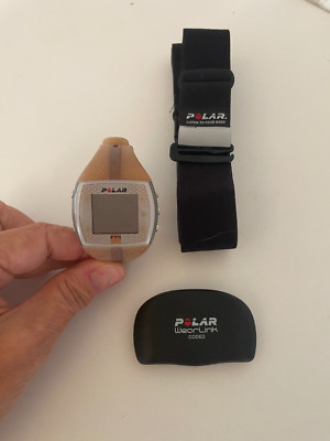 Polar FT4 Flow Black Watch with Wearlink Coded Monitor | eBay
