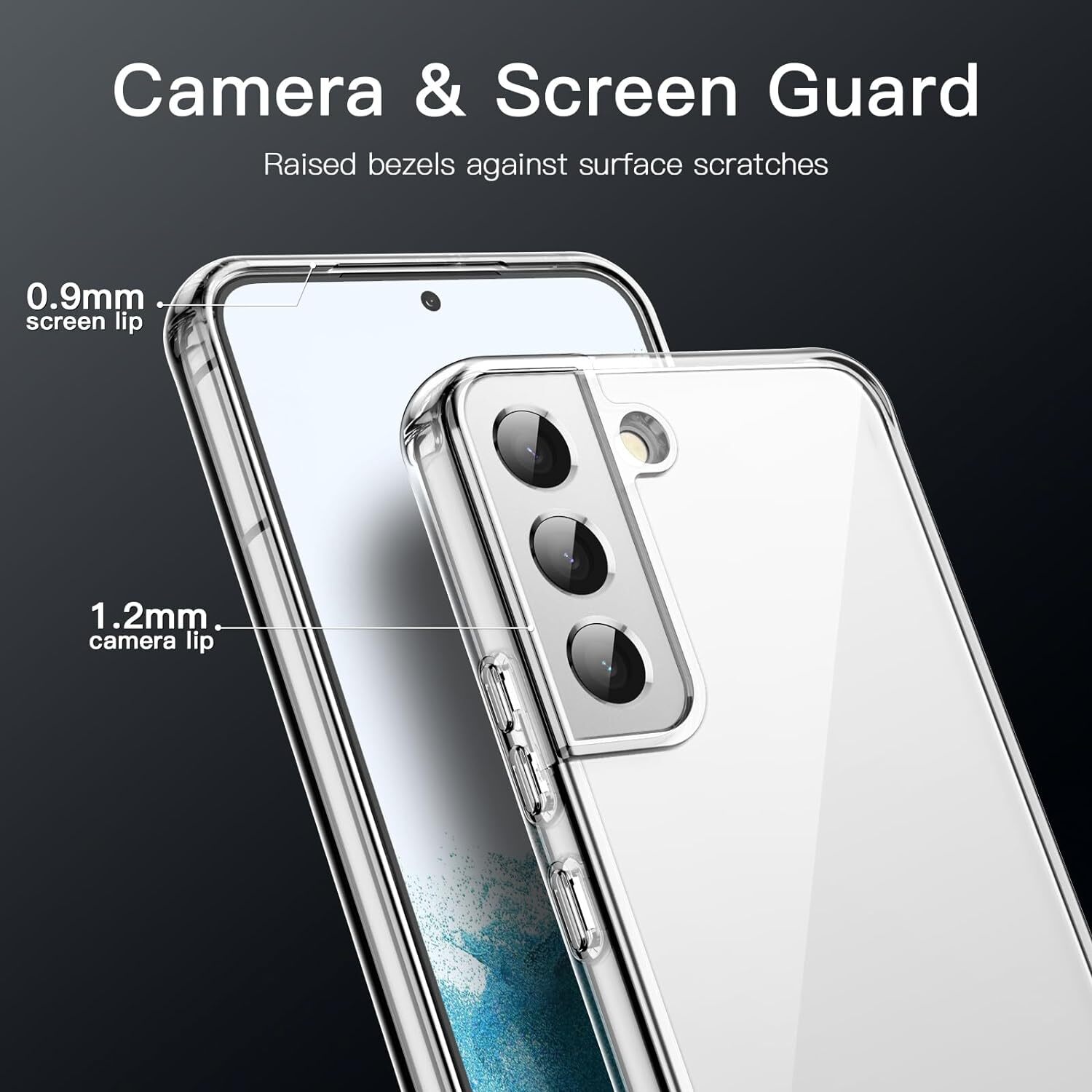 Samsung Galaxy S22 5G 6.1 Inch JETech Crystal Clear Case Non-Yellowing Hard Back | eBay Australia