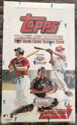 2003 Topps Baseball Traded And Rookies Factory Sealed Hobby Box | eBay