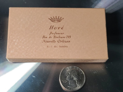 Vtg RARE Hove Perfume Rue Toulouse 723 Nouvelle Orleans 1/2 fl.oz | eBay