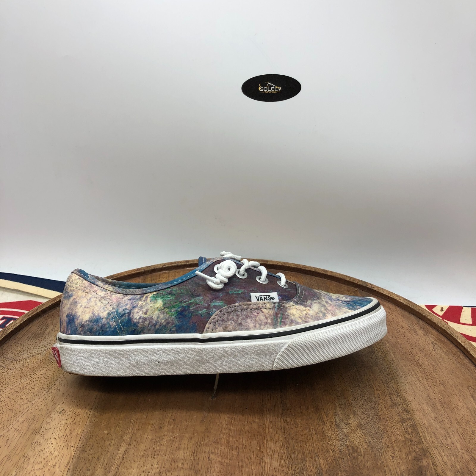 Vans Authentic x MOMA CLAUDE MONET Skate Shoes Sneake… - Gem