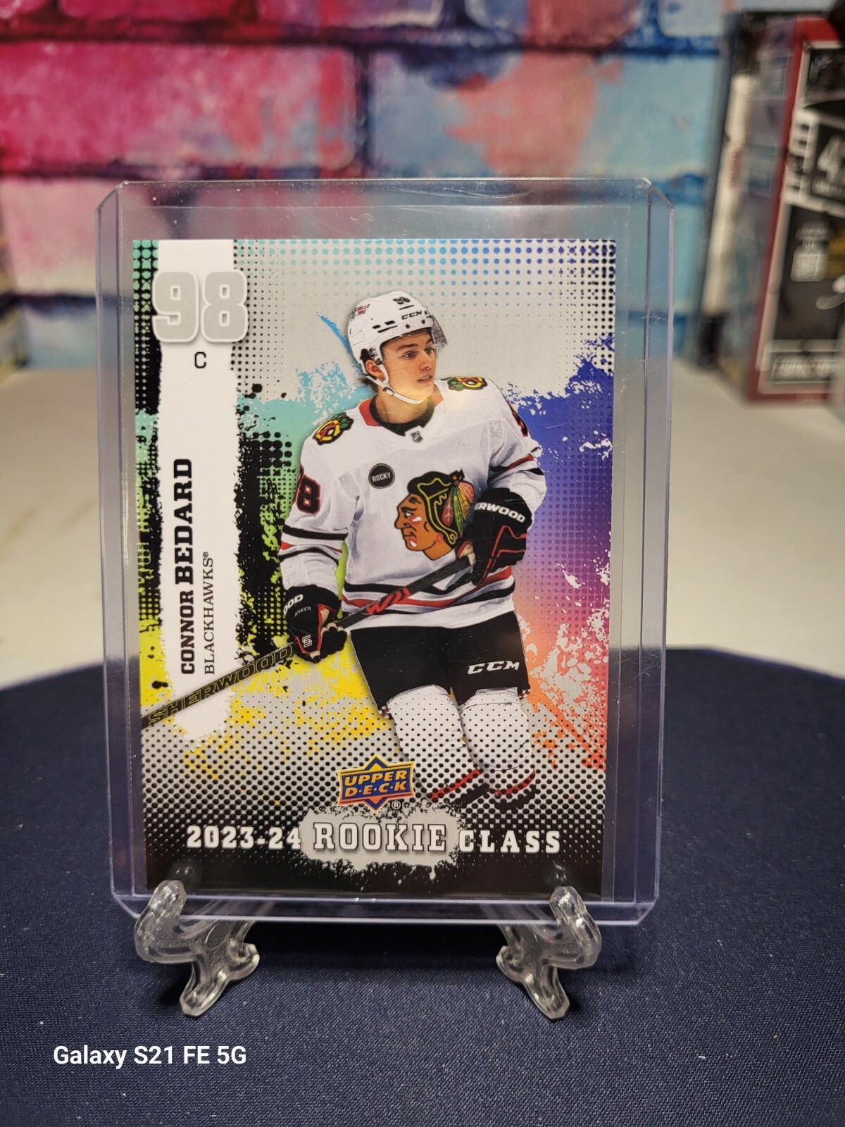 Connor Bedard 2023-2024 Upper Deck Series 2 Rookie Class Insert ...