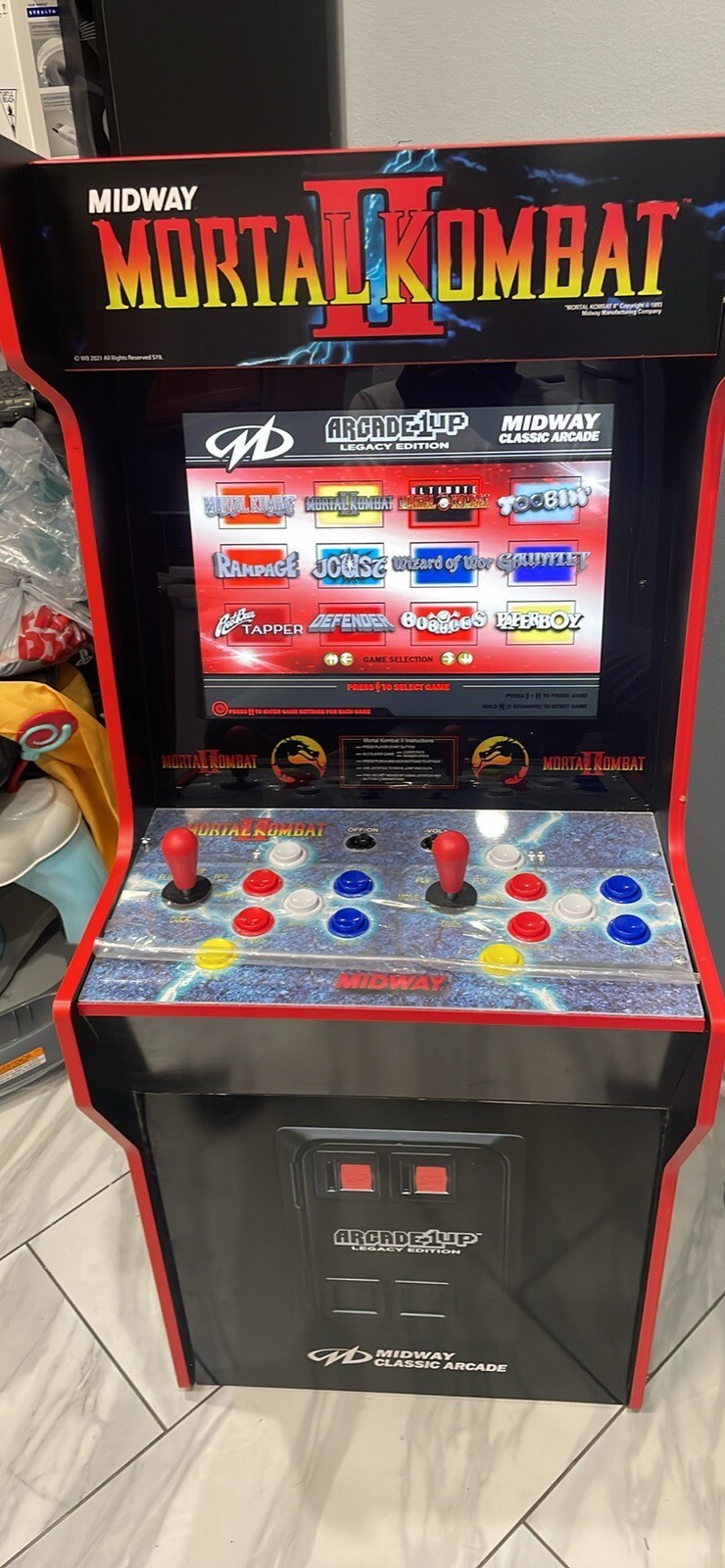 mortal kombat arcade machine | eBay