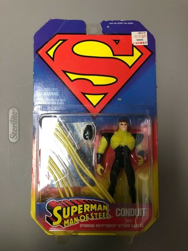 1995 Kenner Superman Conduit Action Figure sealed NEW | eBay