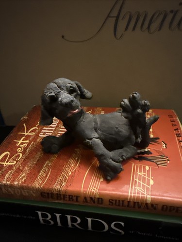 A Breed Apart Black Labrador Dane Puppy Figurine Country Artists ...
