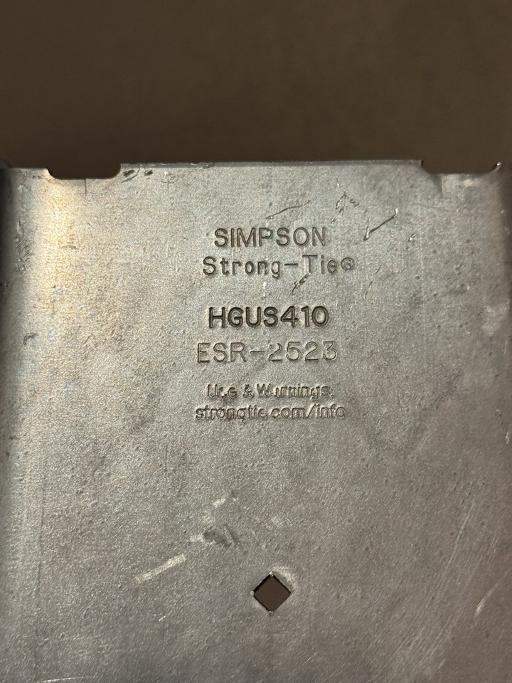 Simpson Strong-Tie HGUS410 Face Mount Hanger Girder Hanger. | eBay UK