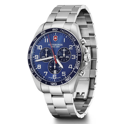 VICTORINOX FieldForce Classic Chrono 241901 Blue Quartz Men's Watch New in Box | eBay