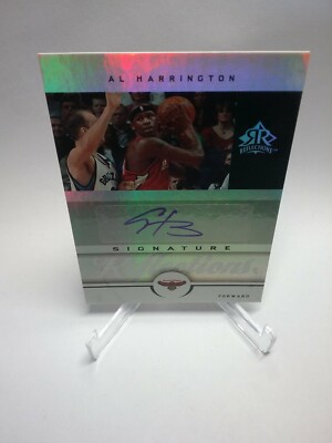 Al Harrington Hawks 2005-06 Reflections Signature Reflections #SR-AH | eBay