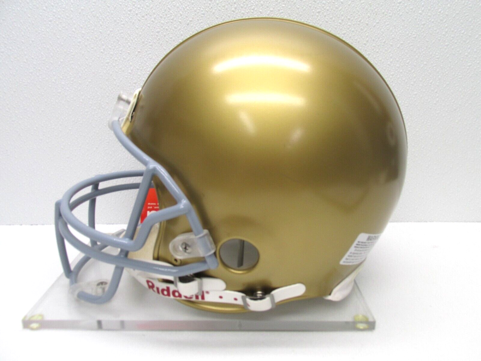 Vintage RIddell Football Helmet Notre Dame Fighting Irish Joe Montana ...