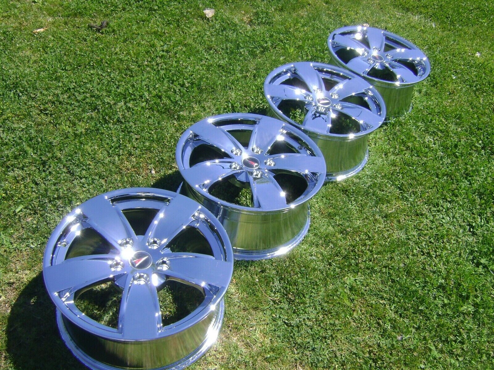 Pontiac GTO 2004 17" OEM Chrome Wheels Rims Set | eBay