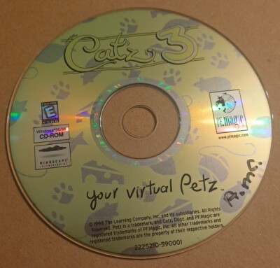 Catz 3 Windows 95/98 CD-ROM PC disc Only - Rare! | eBay