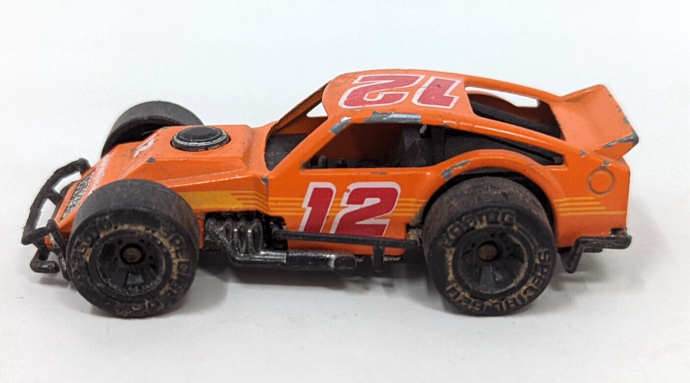VTG 1987 Matchbox Modified Racer Car Orange Goodyear 1:55 Diecast Toy ...