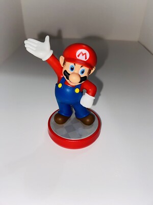Mario Amiibo Super Mario Bros Series Red Base Nintendo Figure Loose. | eBay