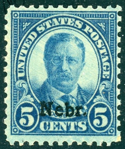 674 - 1929 5c Thedore Roosevelt Nebr. Overprint of 637 Single VF MNH | eBay