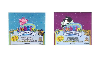 Webkinz Trading Card Game Series 3 and 4 Sealed Booster Box new TCG | eBay