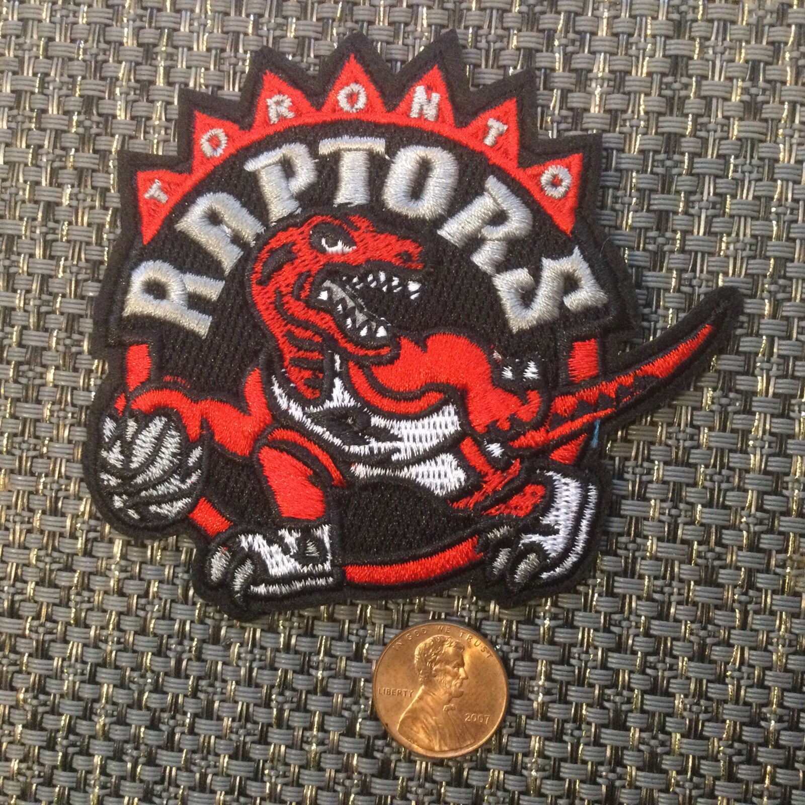Toronto Raptors NBA EMBROIDERED Iron On Patch 3.5 X 3” Toronto Raptors ...