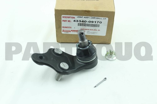 4334009170 Genuine Toyota JOINT ASSY, LOWER BALL, FRONT LH 43340-09170 ...