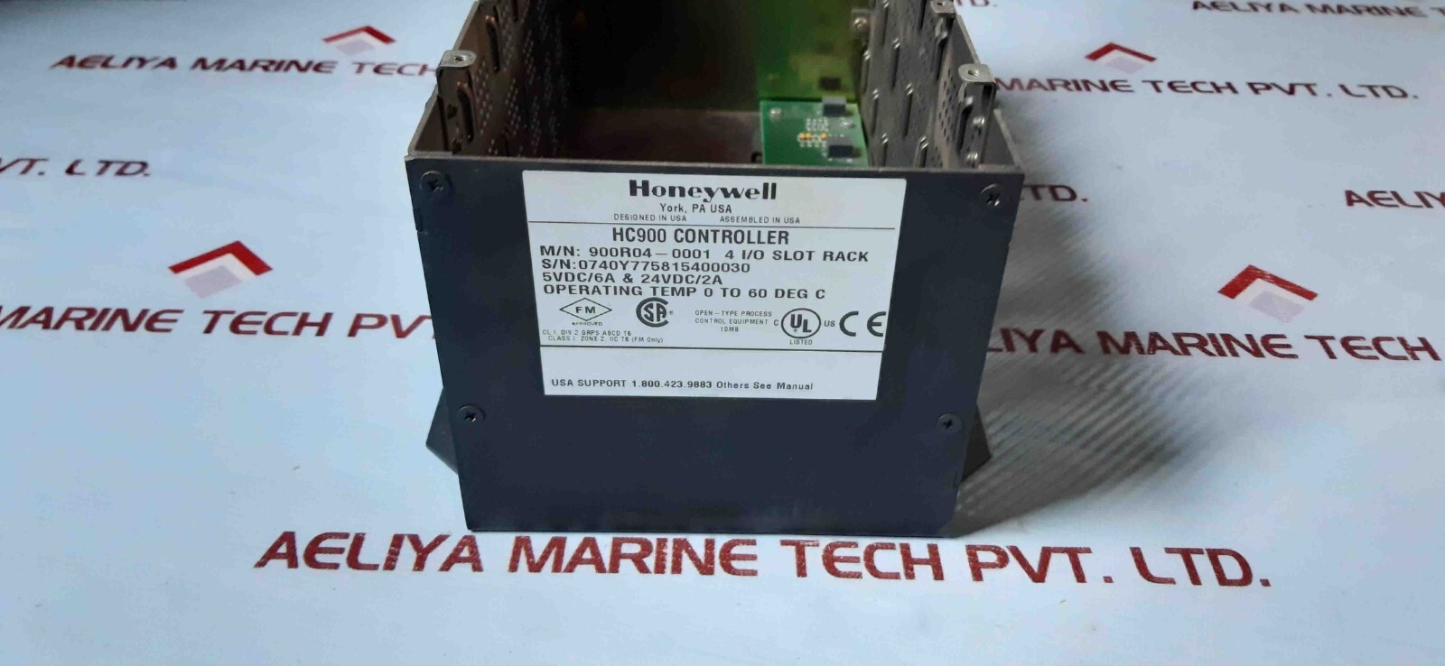 Honeywell HC900 Controller 900R04-0001 4 I/O Slot Rack 51500177-001 | eBay