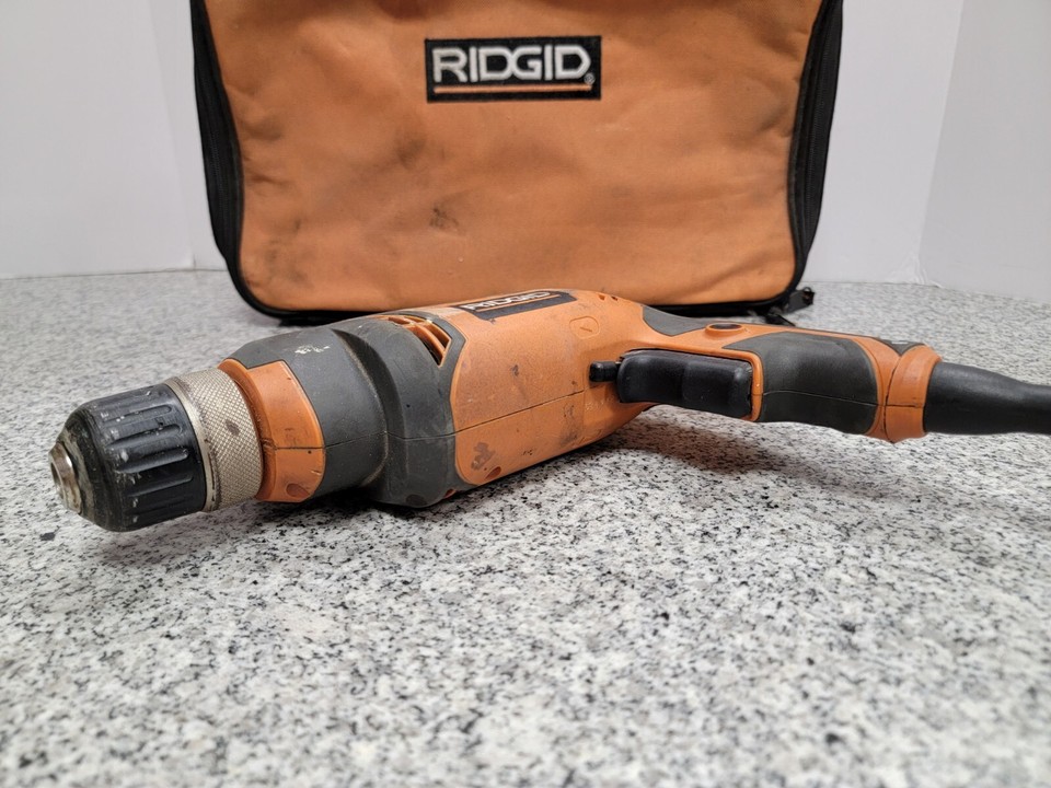 RIDGID R7001 8 Amp 3/8 in. Corded Drill Driver & Case a-x | eBay
