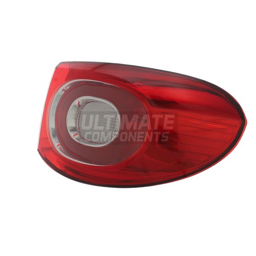 VW Tiguan 5N 2008-2011 Outer Wing Rear Back Tail Light Lamp Drivers ...