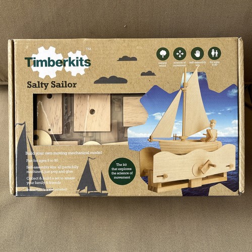Timberkits Salty Sailor Automata Mechanical Wooden Model Christmas Gift ...