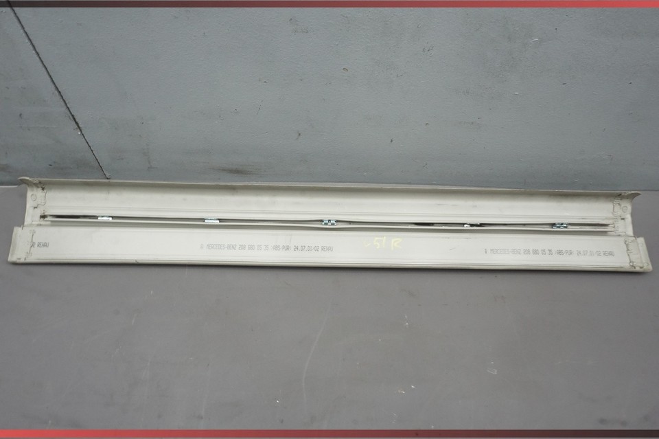 98-03 Mercedes W208 CLK430 Right Passenger Side Door Step Sill Scuff ...